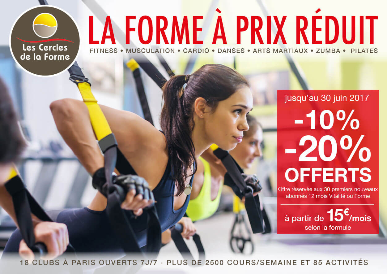 La Forme à prix réduit | Cercles de la Forme